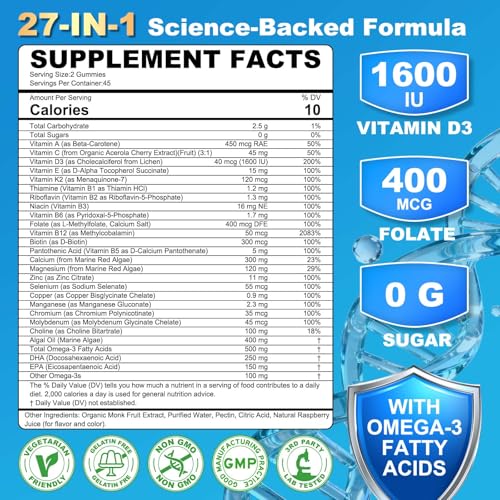 Men's multivitamins with essential nutrients