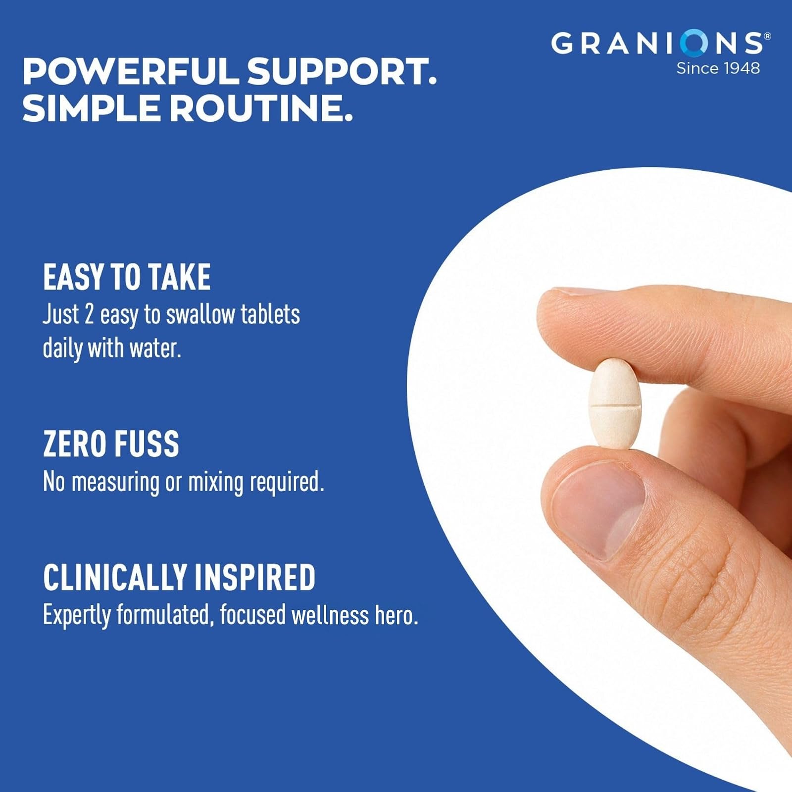 Men's multivitamins with zinc and B12