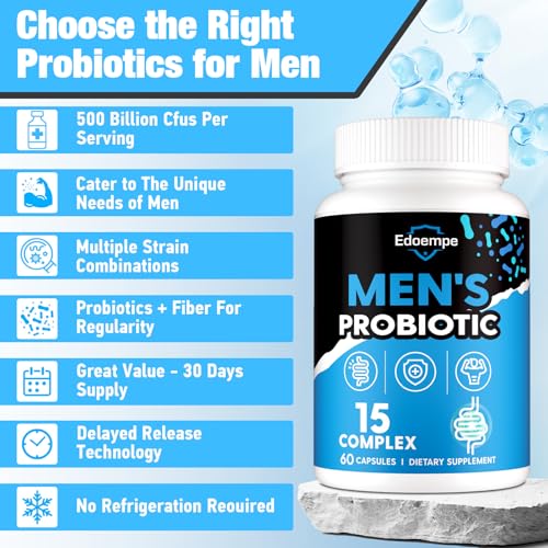 Men's probiotics for immune boost