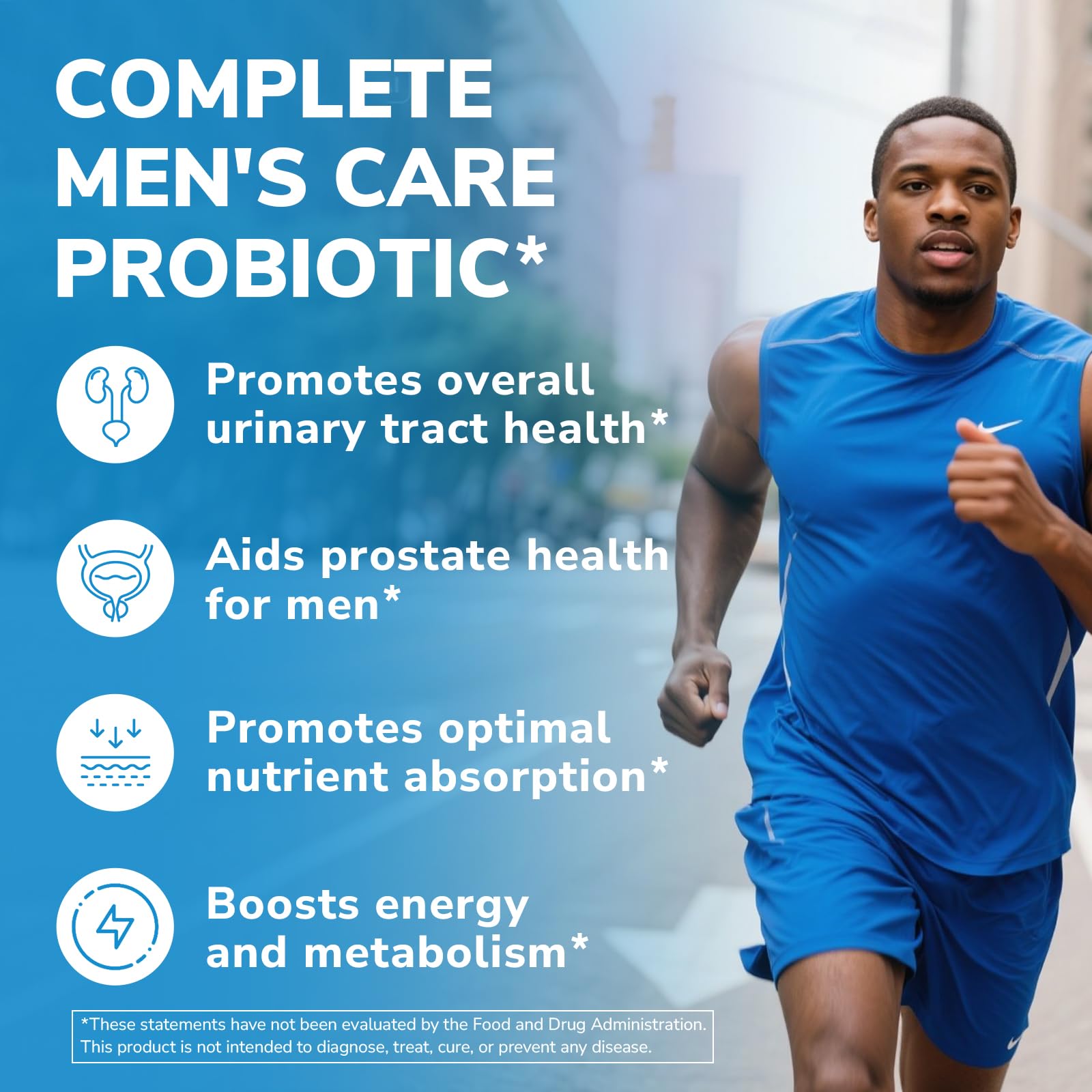 Men's probiotics for immune support