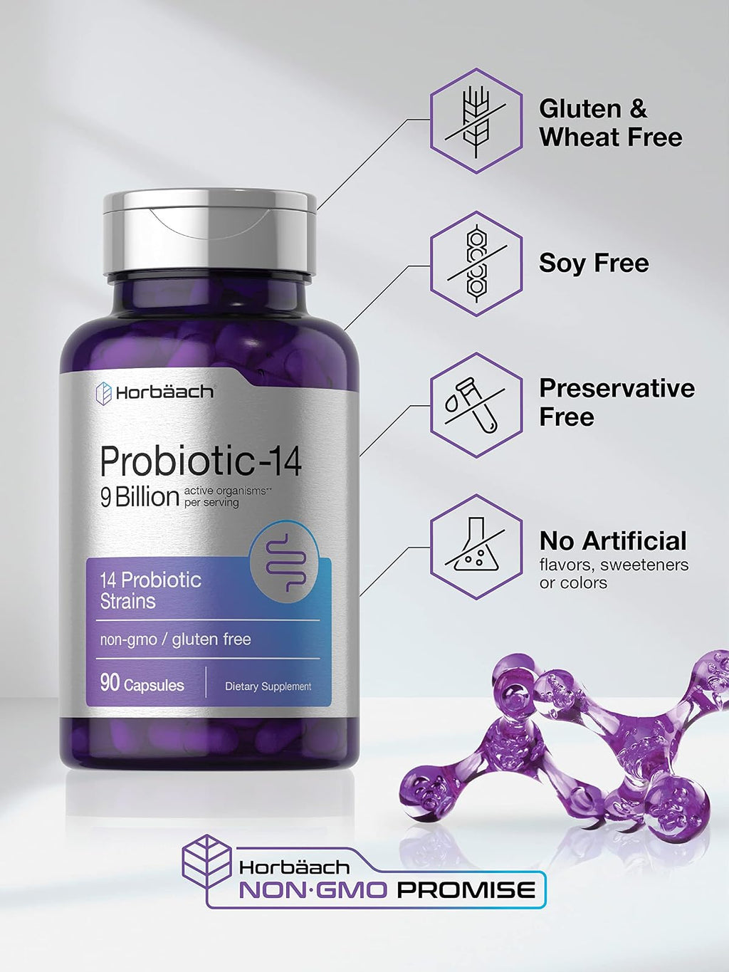 men's probiotics with 14 strains