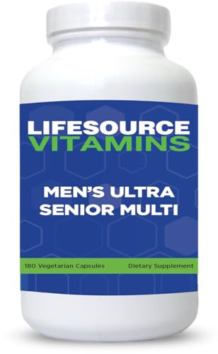 Men's senior multivitamin for vitality