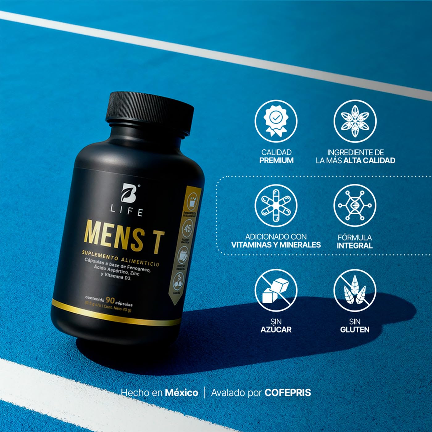 Men's T Vitamins for overall wellness