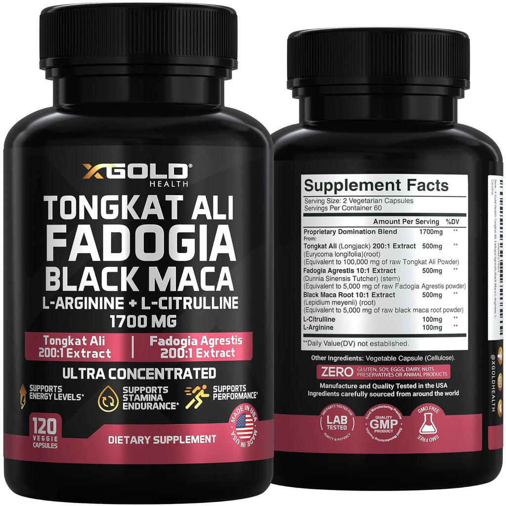 men's vitality and endurance capsules