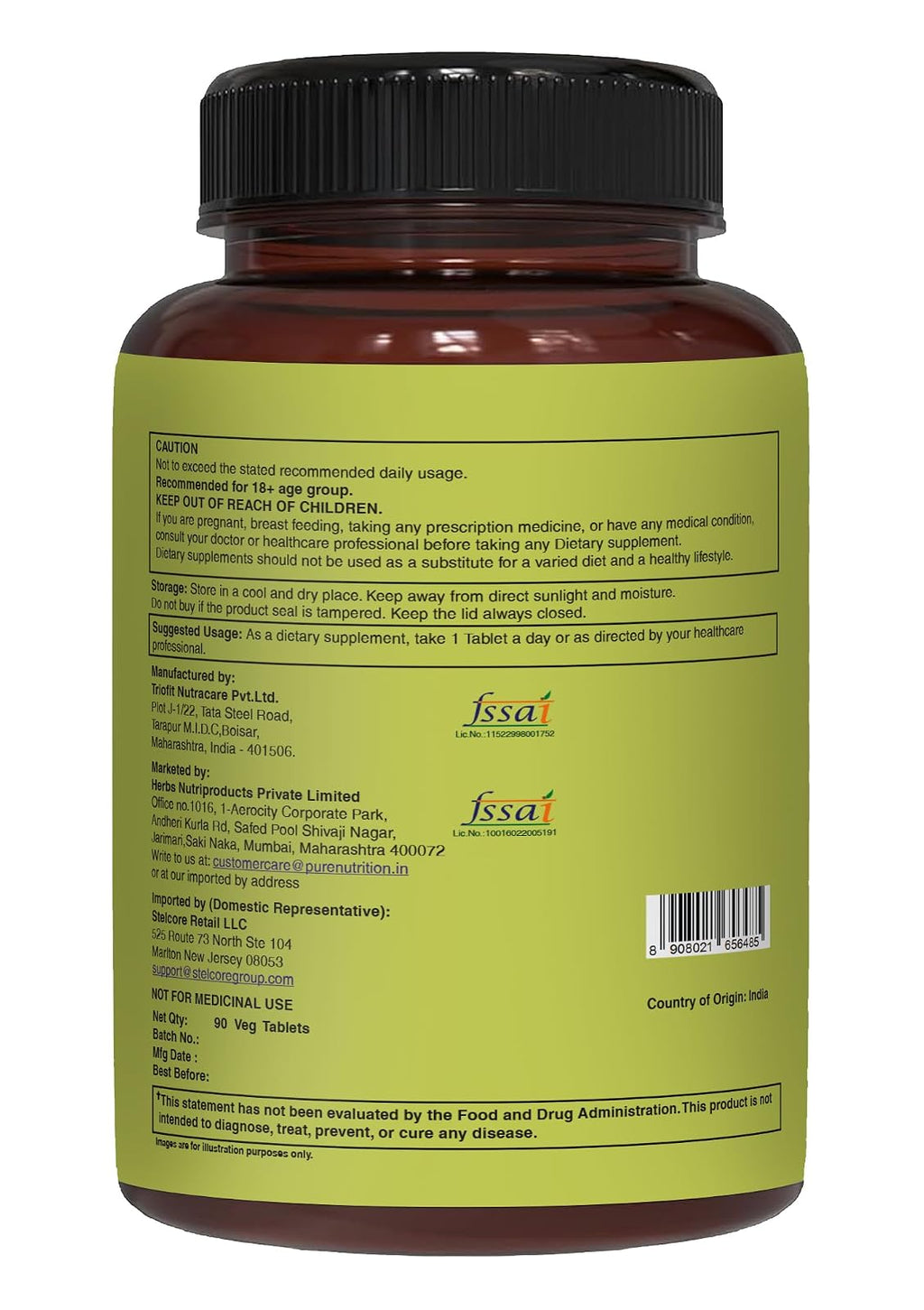 men's whole food nutrition supplement