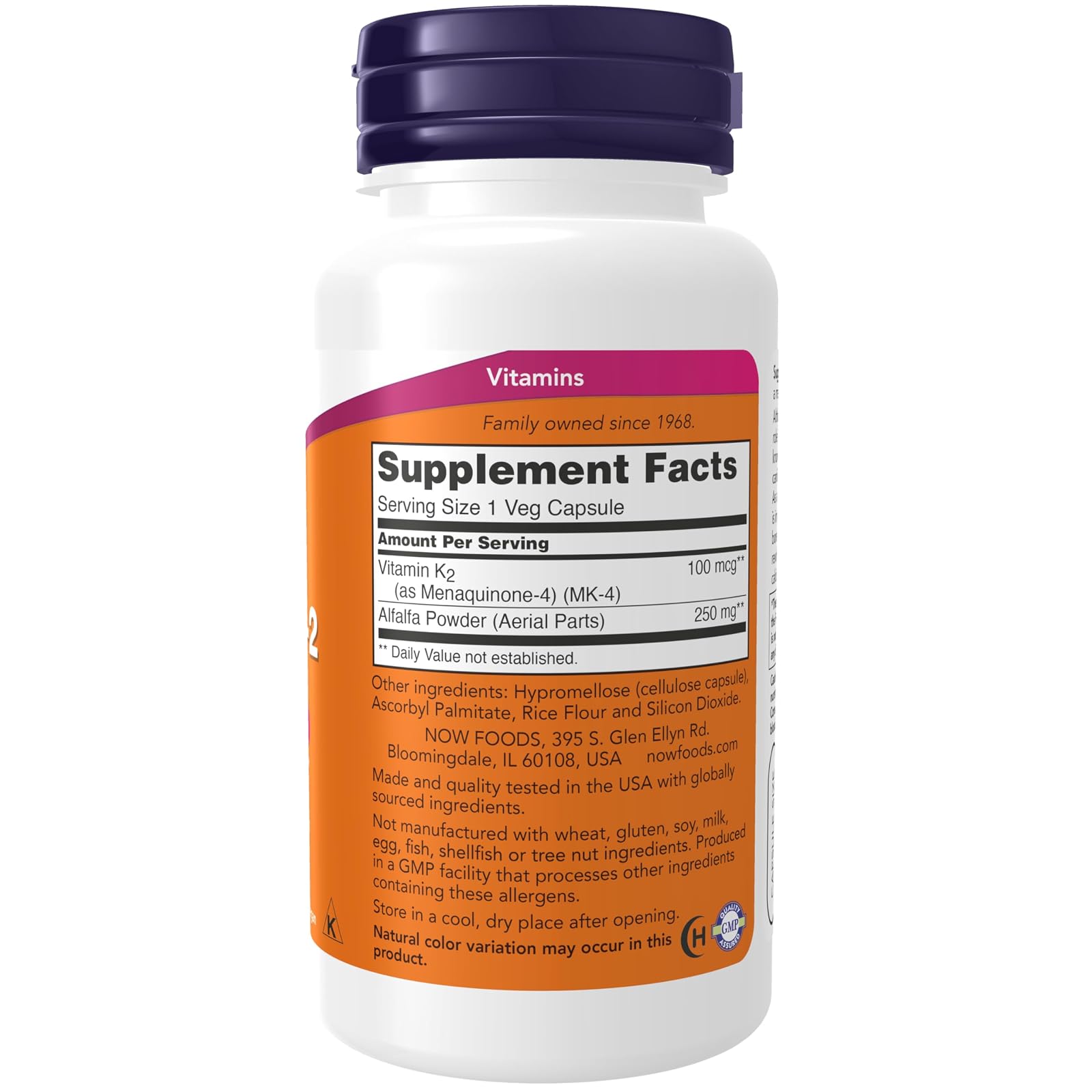 Menaquinone-4 vitamin K benefits