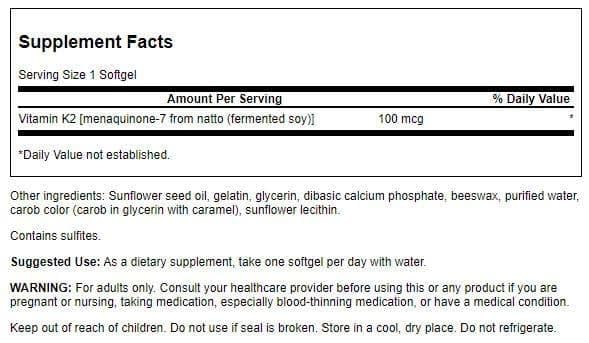 Menaquinone-7 vitamin K2 supports cardiovascular wellness