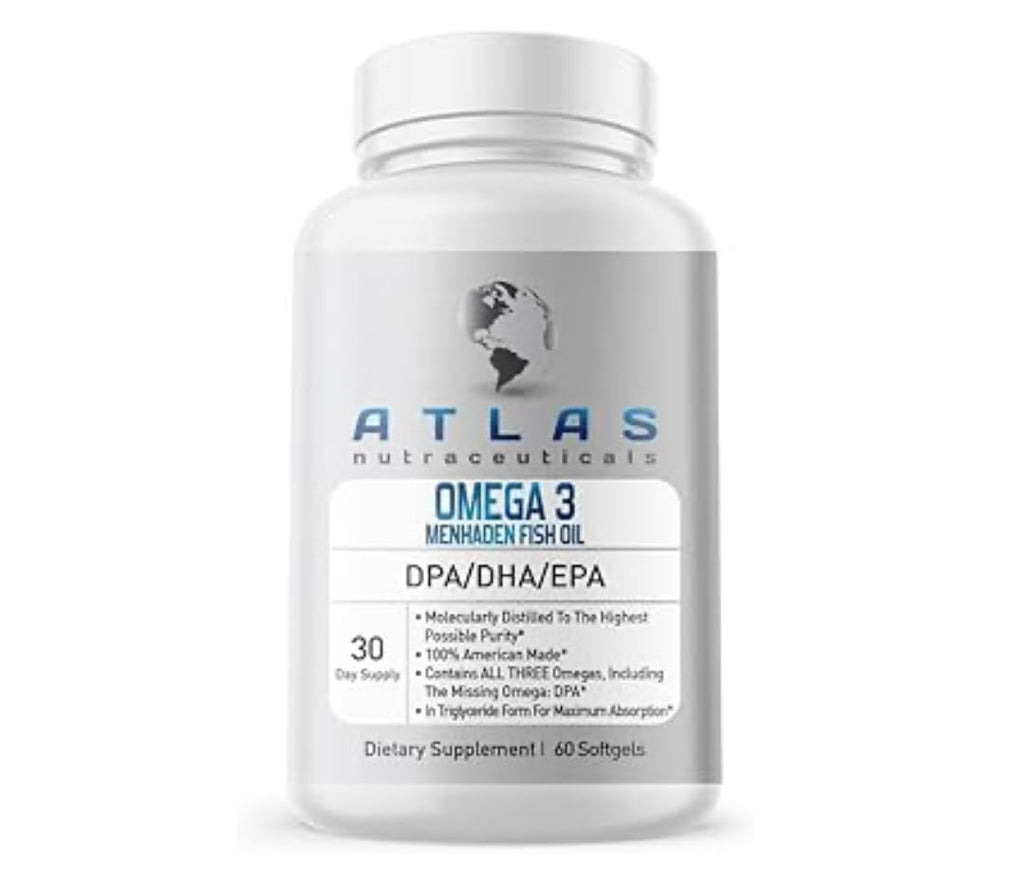 Menhaden fish oil softgels