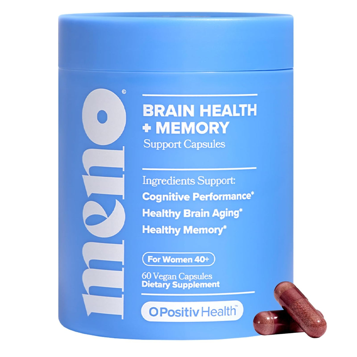 MENO Brain Health capsules for memory