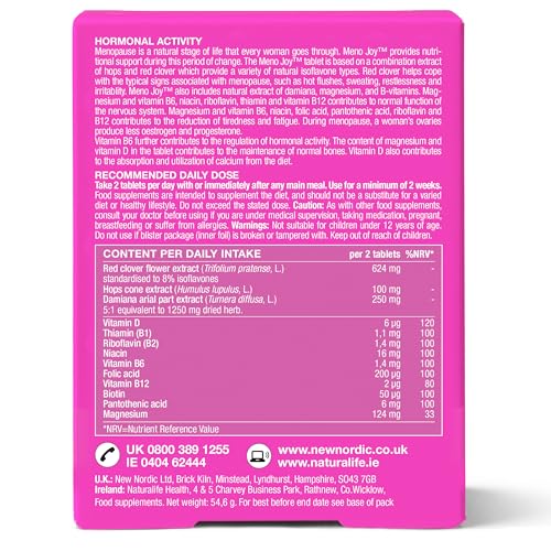 Meno Joy tablets for improved mood