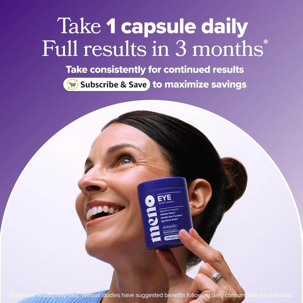 MENO vitamins for clear eyesight
