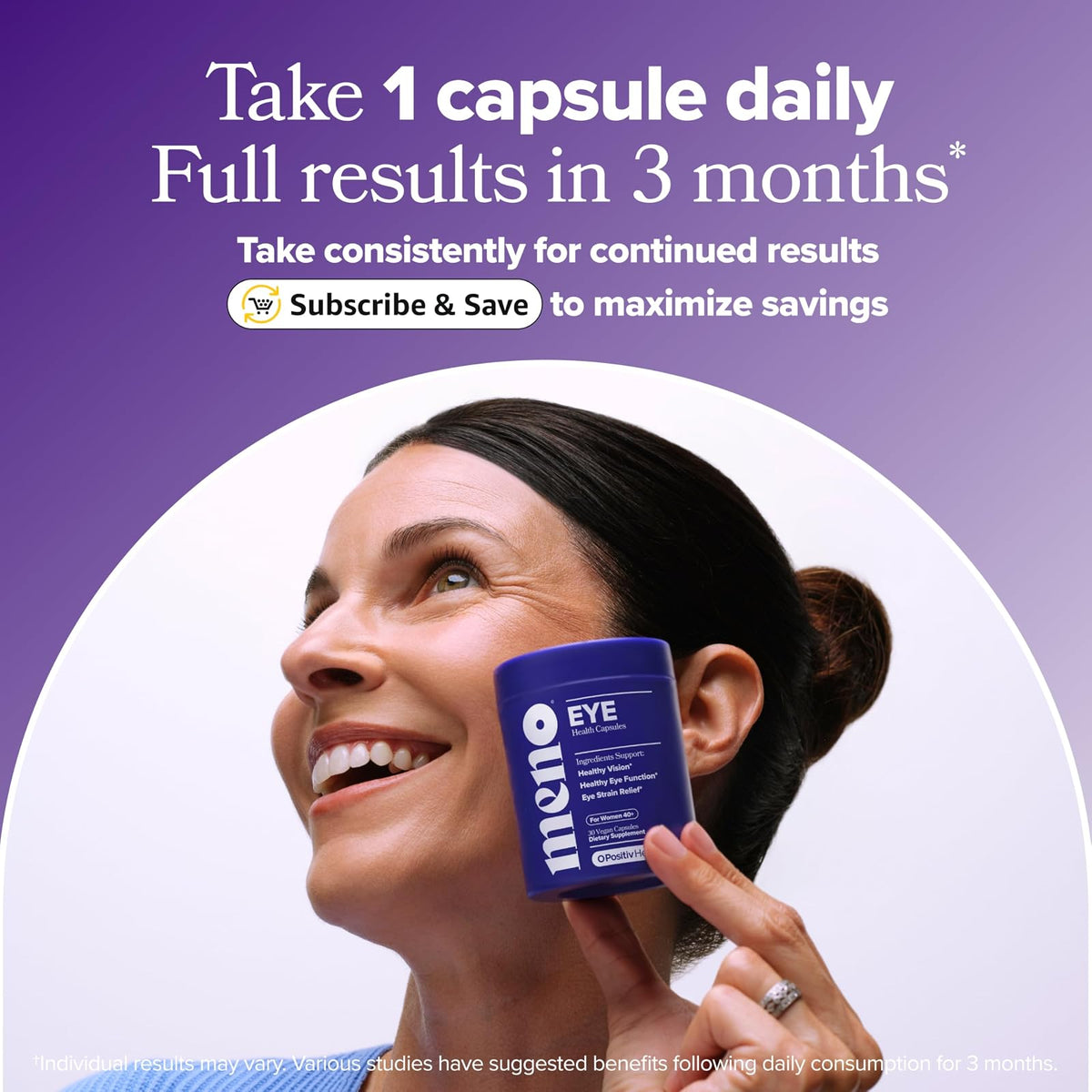 MENO vitamins for clear eyesight
