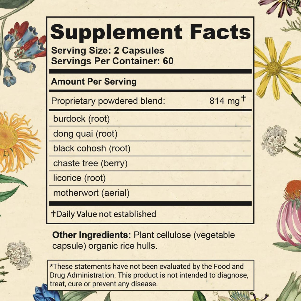 Menocaps 120 capsules for women's health