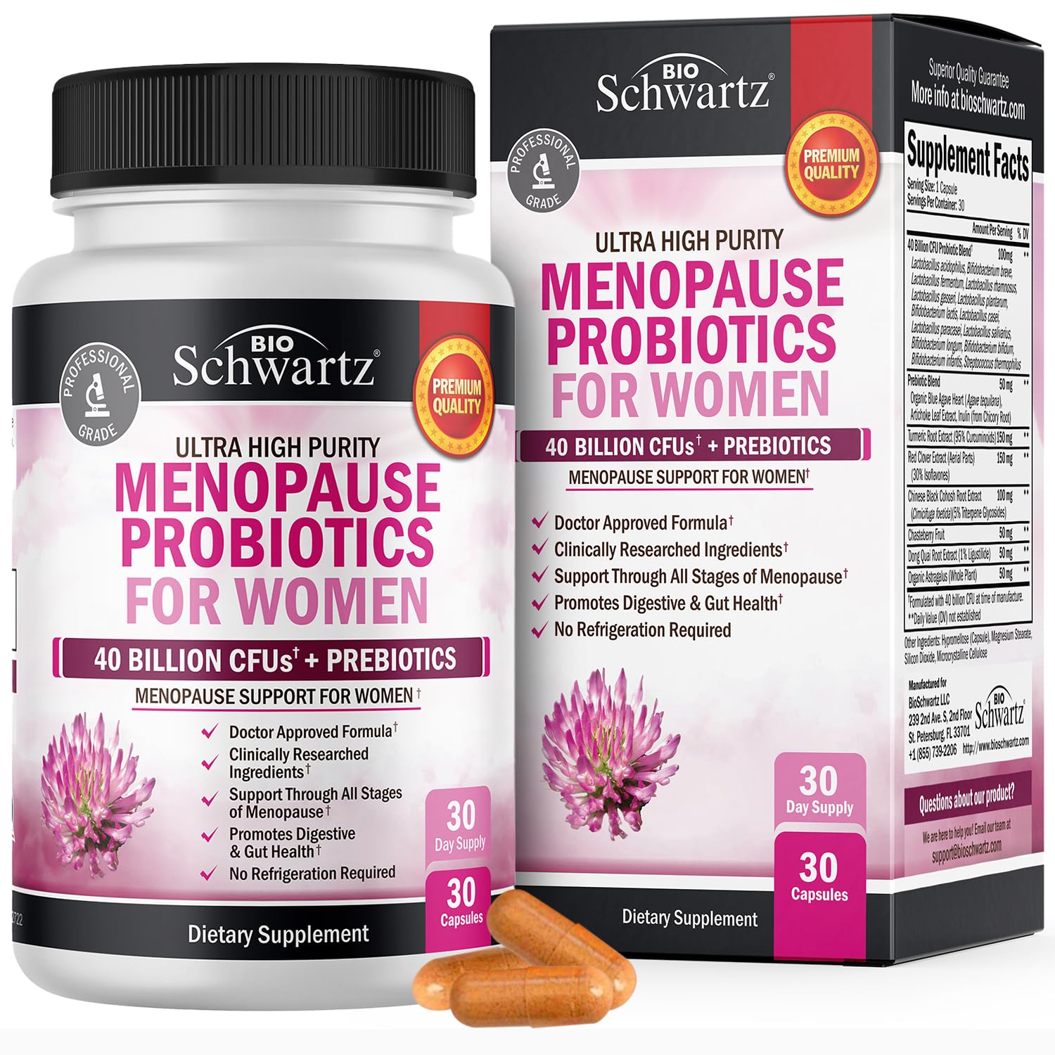 menopause probiotics for women's health
