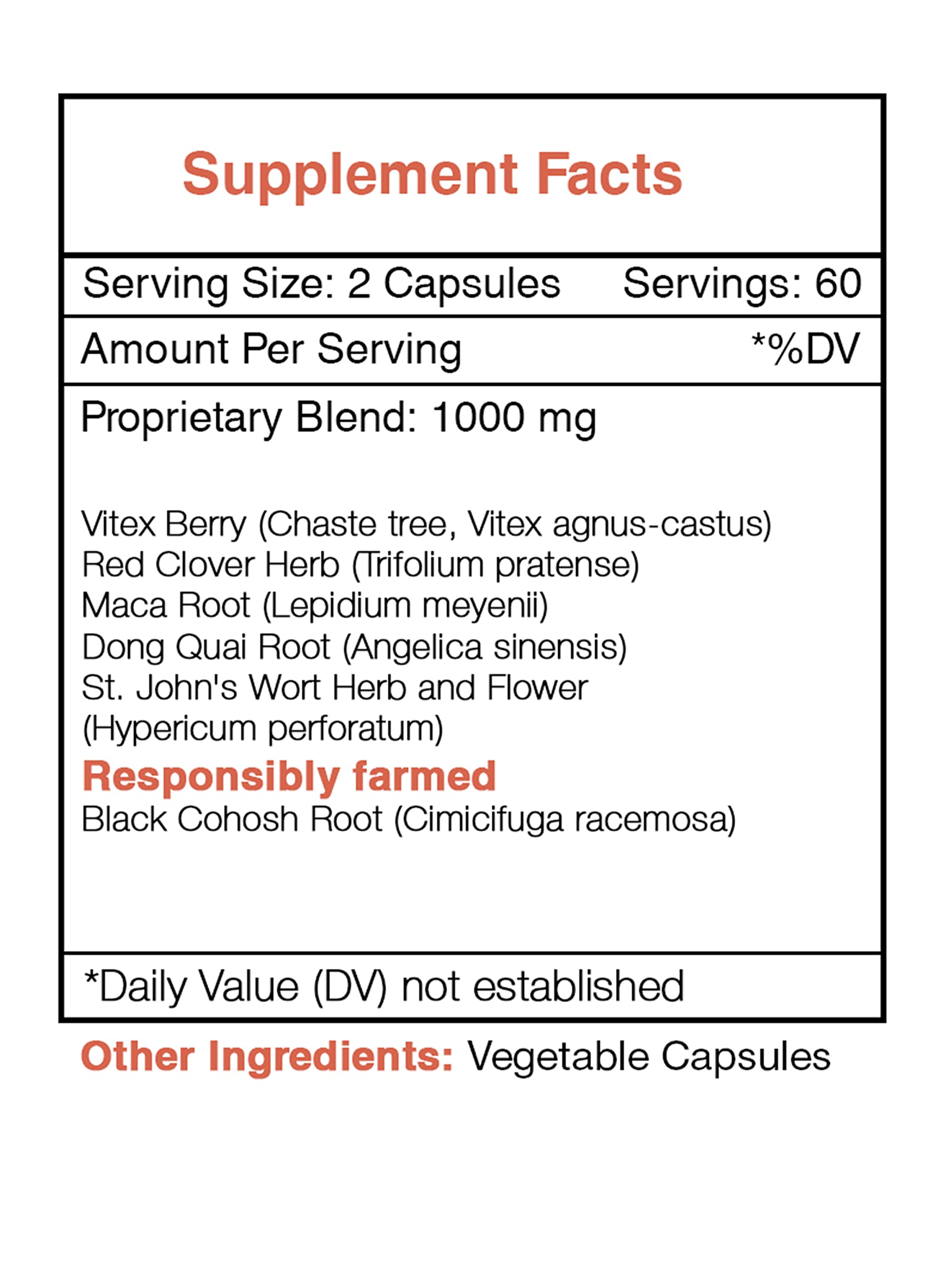 menopause secret herbal supplement