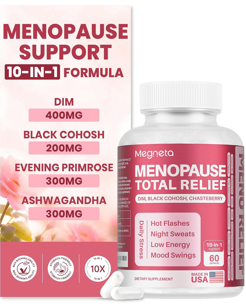 Menopause supplements for hormone balance