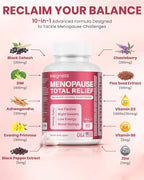 Menopause supplements with essential nutrients