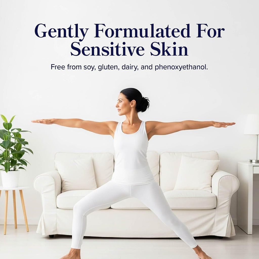 Menopause support cream with natural ingredients