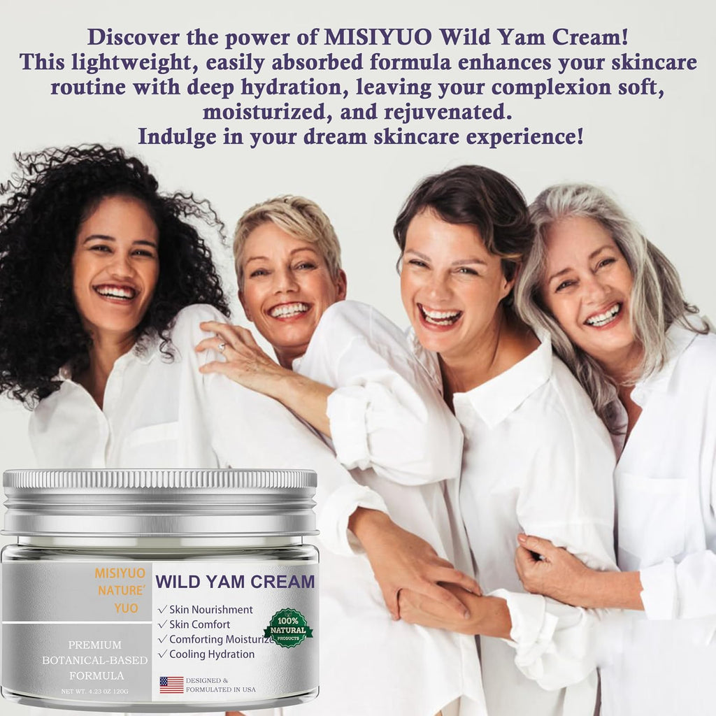 menopause support cream with wild yam
