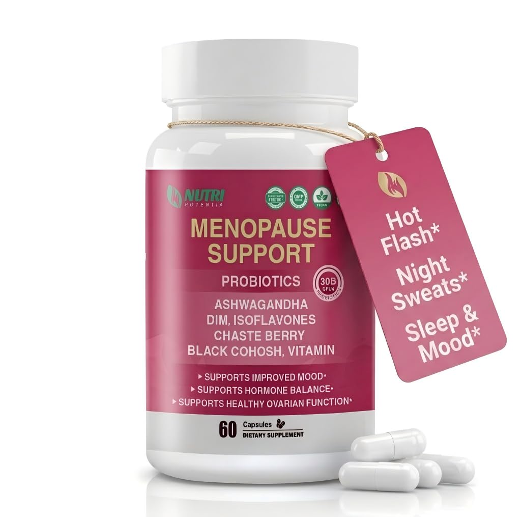 Menopause support supplements for women