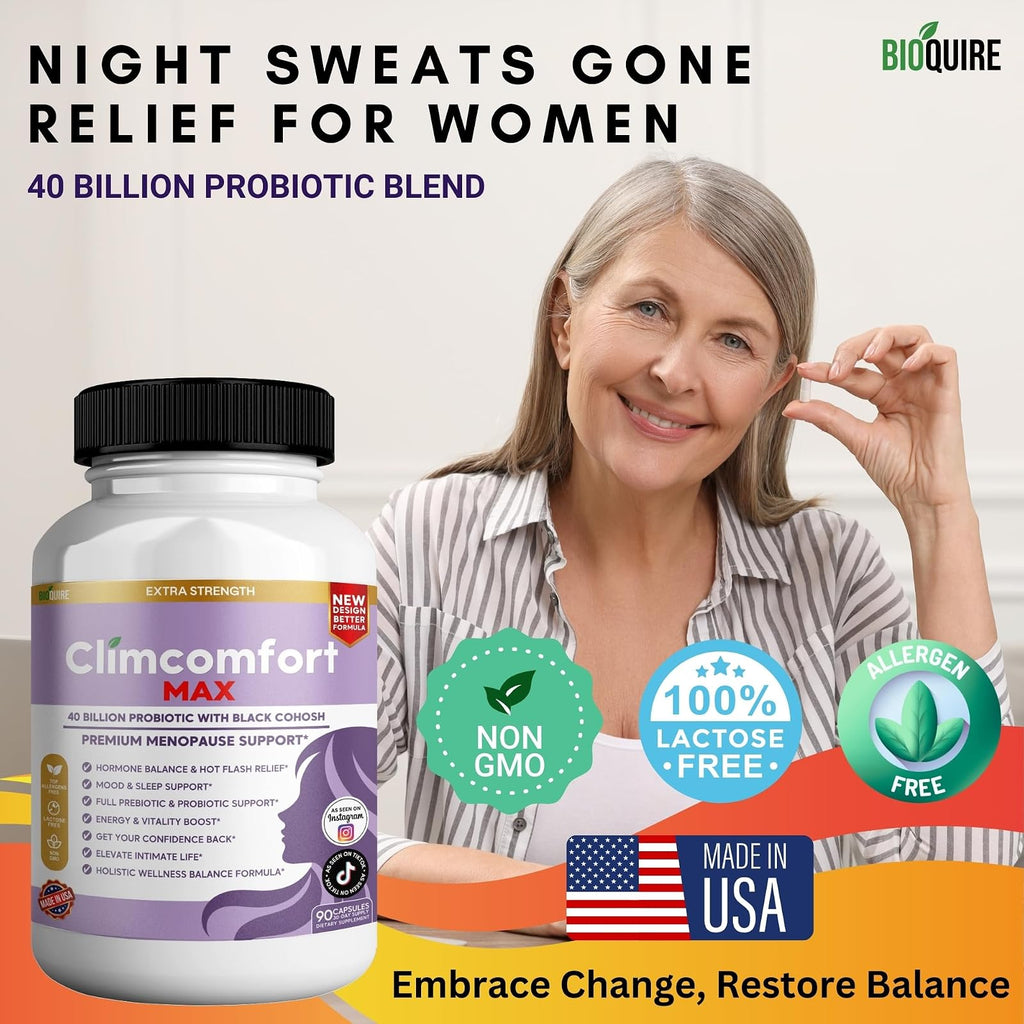 menopause support with 90 capsules
