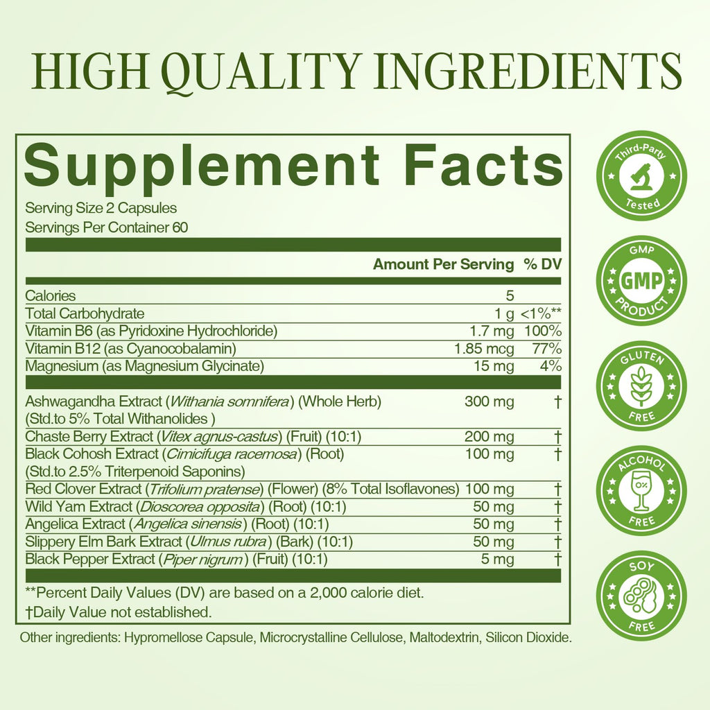 menopause support with black cohosh