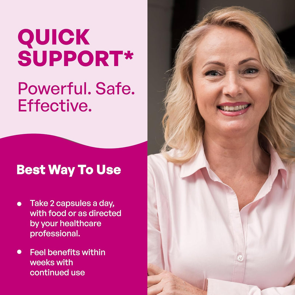 Menopause support with herbal ingredients