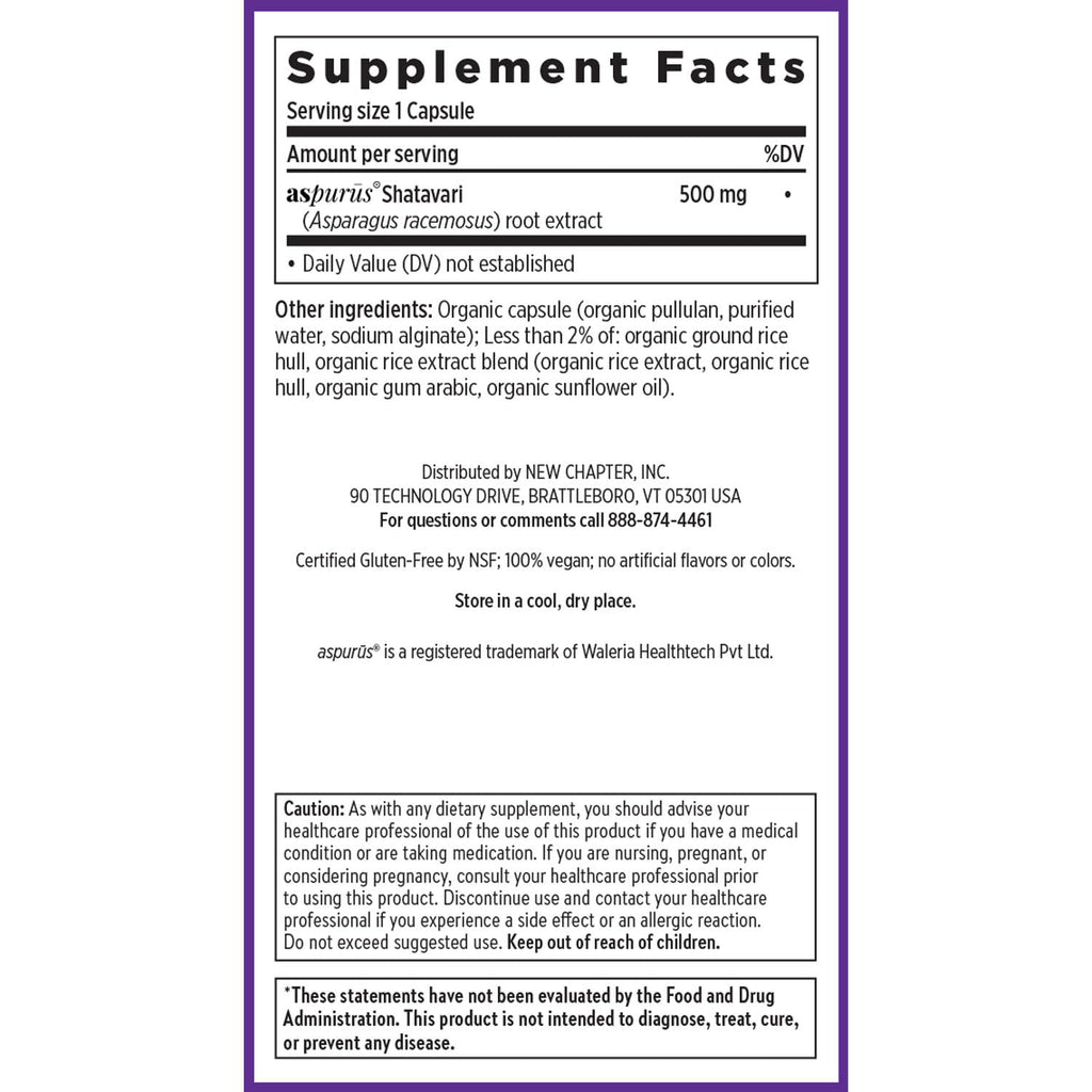 Menopause support with Shatavari extract