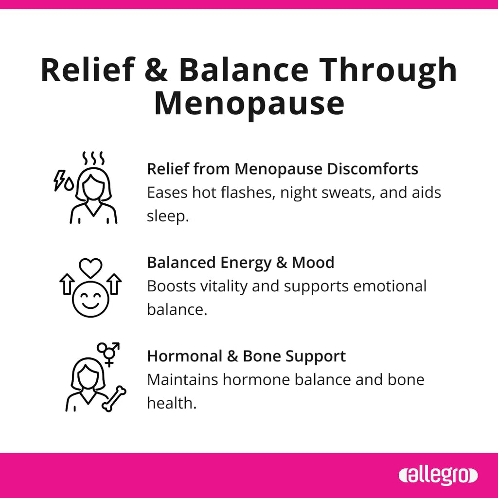menopause symptom relief with Allegro