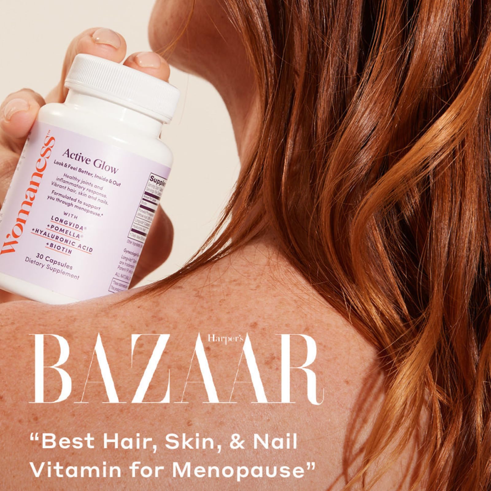 Menopause vitamins with hyaluronic acid
