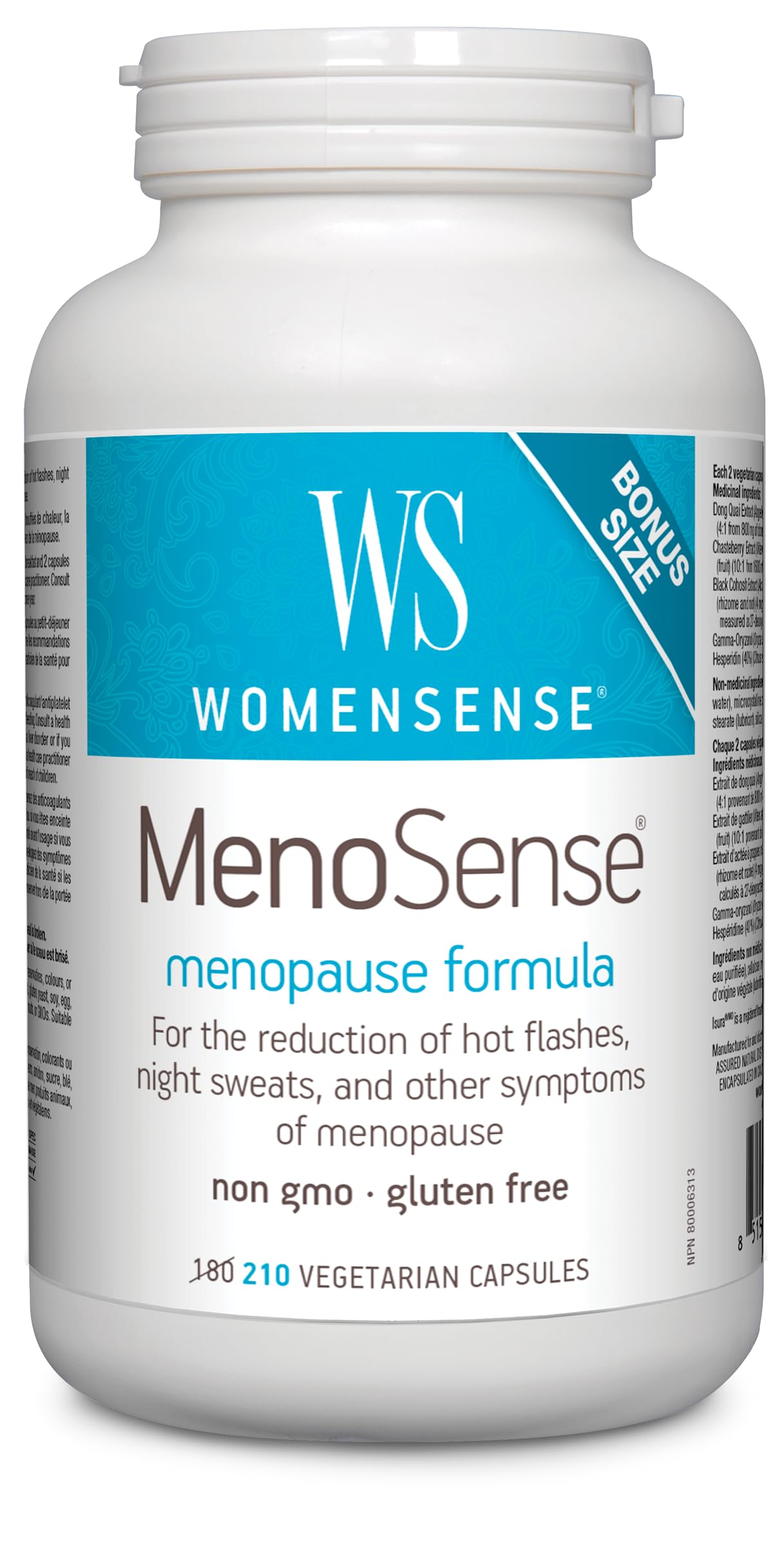 Menosense blended vitamin capsules