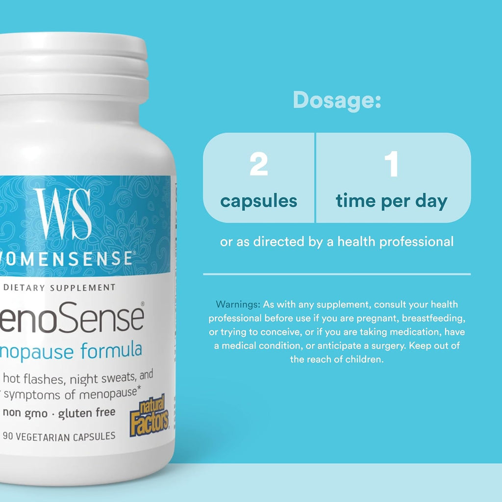 MenoSense menopause relief capsules