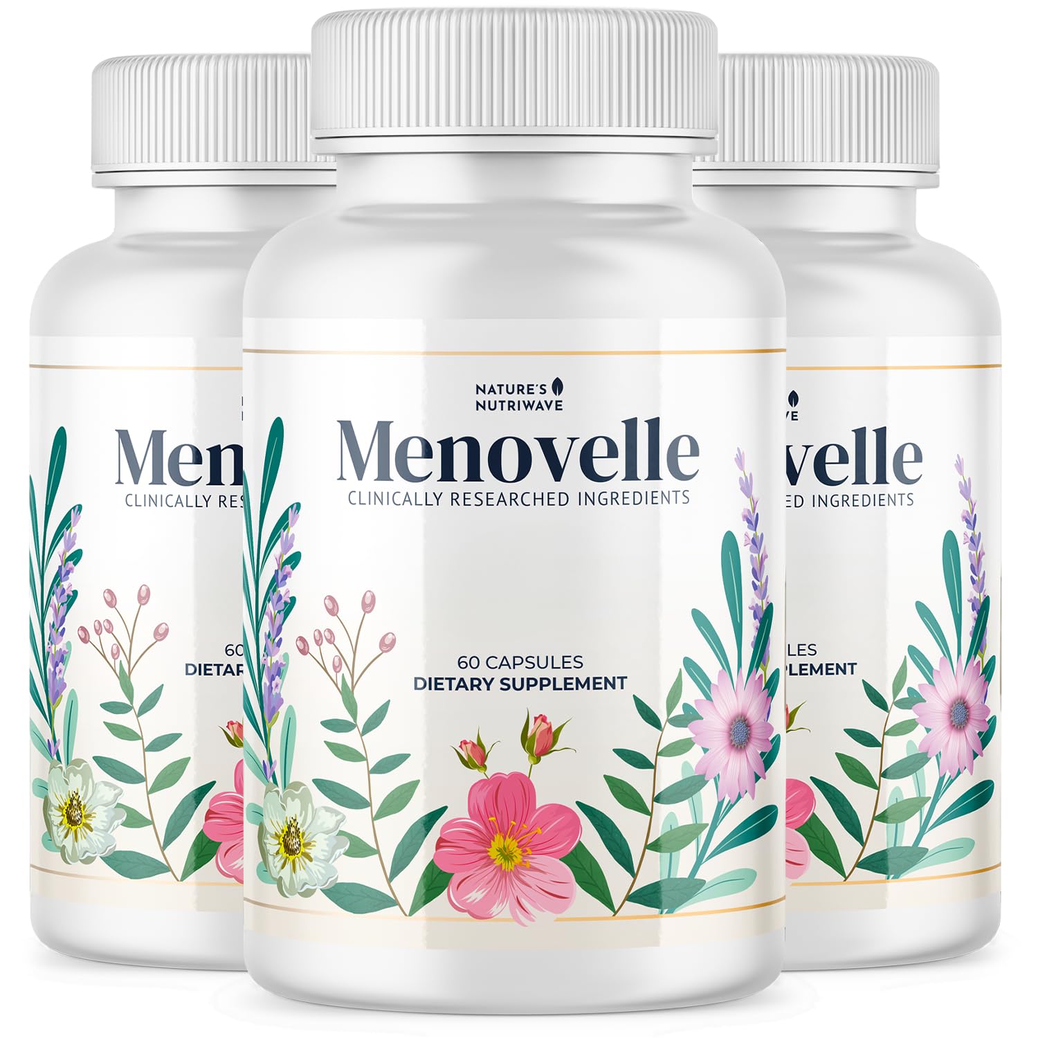 Menovelle mushroom capsules for wellness