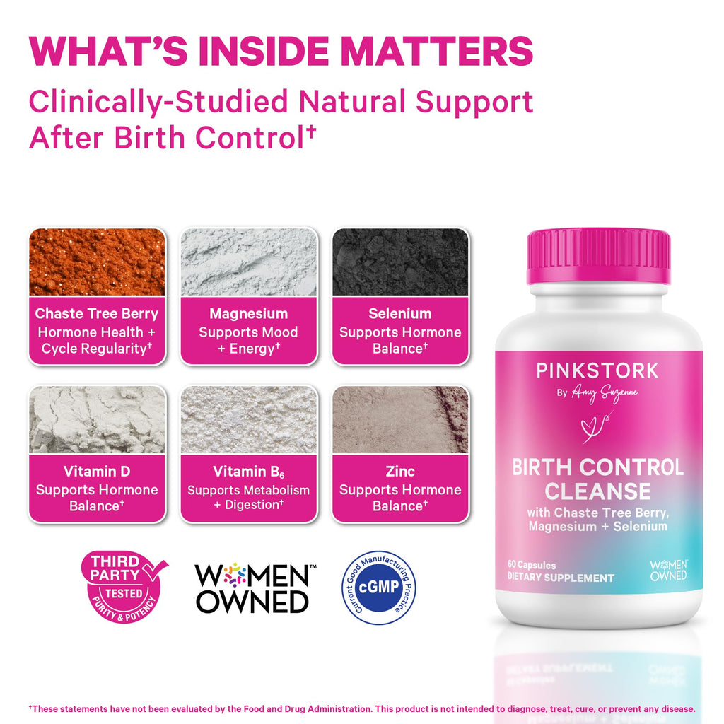 Menstrual health blended vitamin supplements
