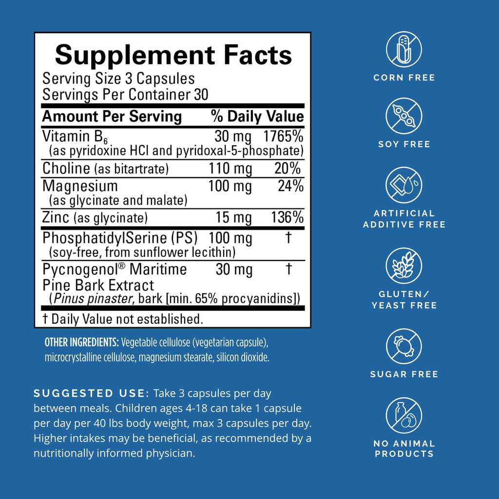 Mental clarity with BRAINMD vitamin capsules