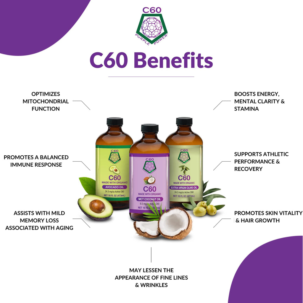 Mental clarity with C60 supplements