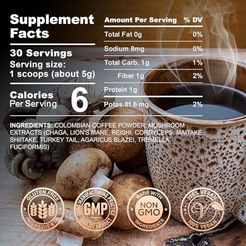 Mental clarity with lion's mane coffee