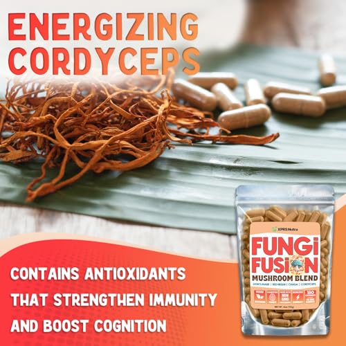 mental clarity with mushroom capsules