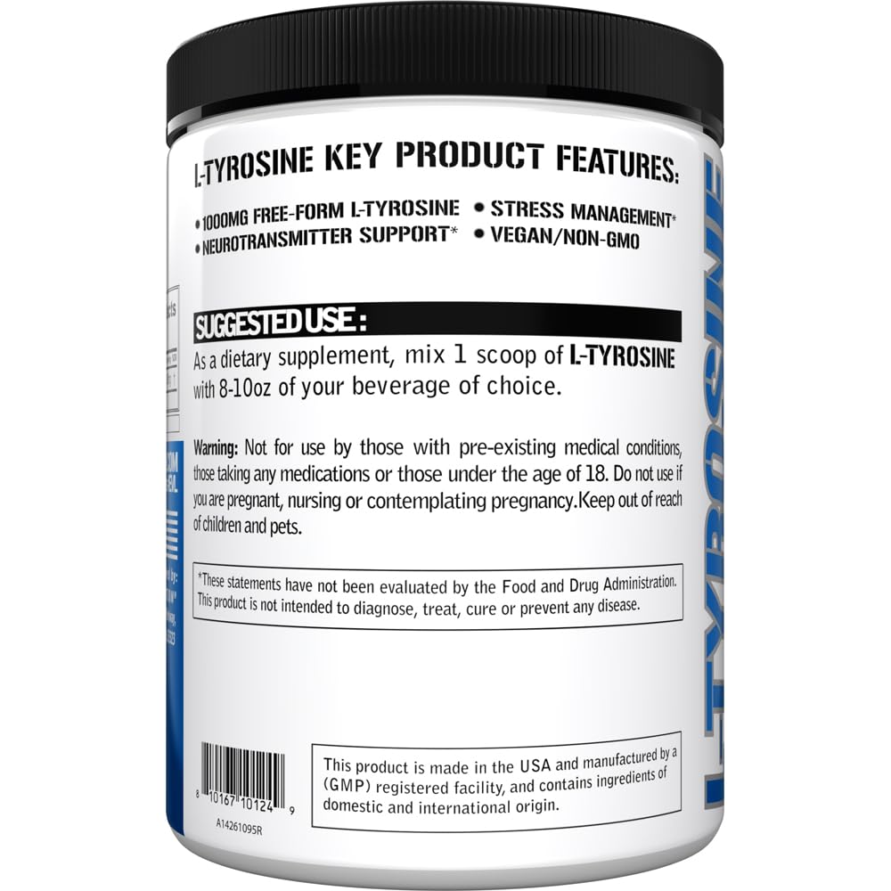 Mental energy support with L-Tyrosine