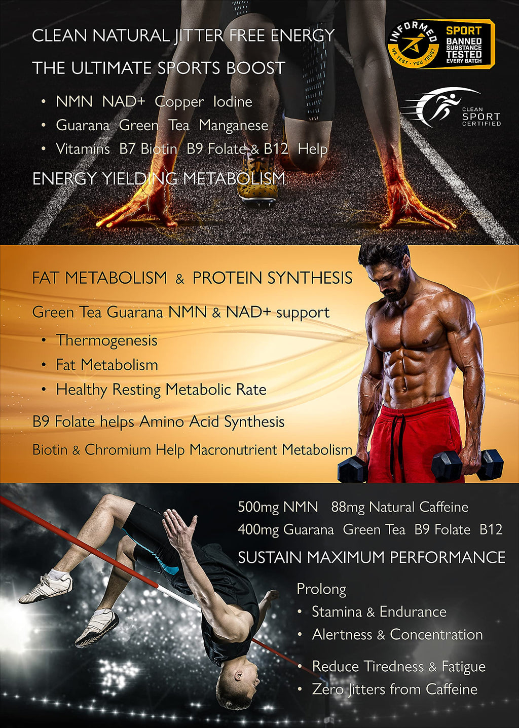 mental performance blended vitamin & mineral supplements