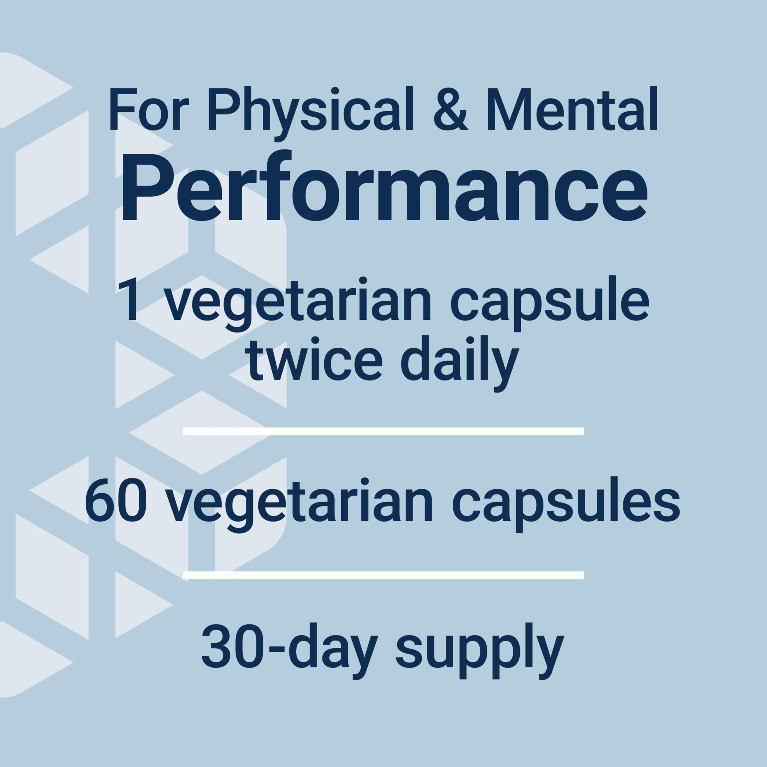 Mental performance support with Rhodiola