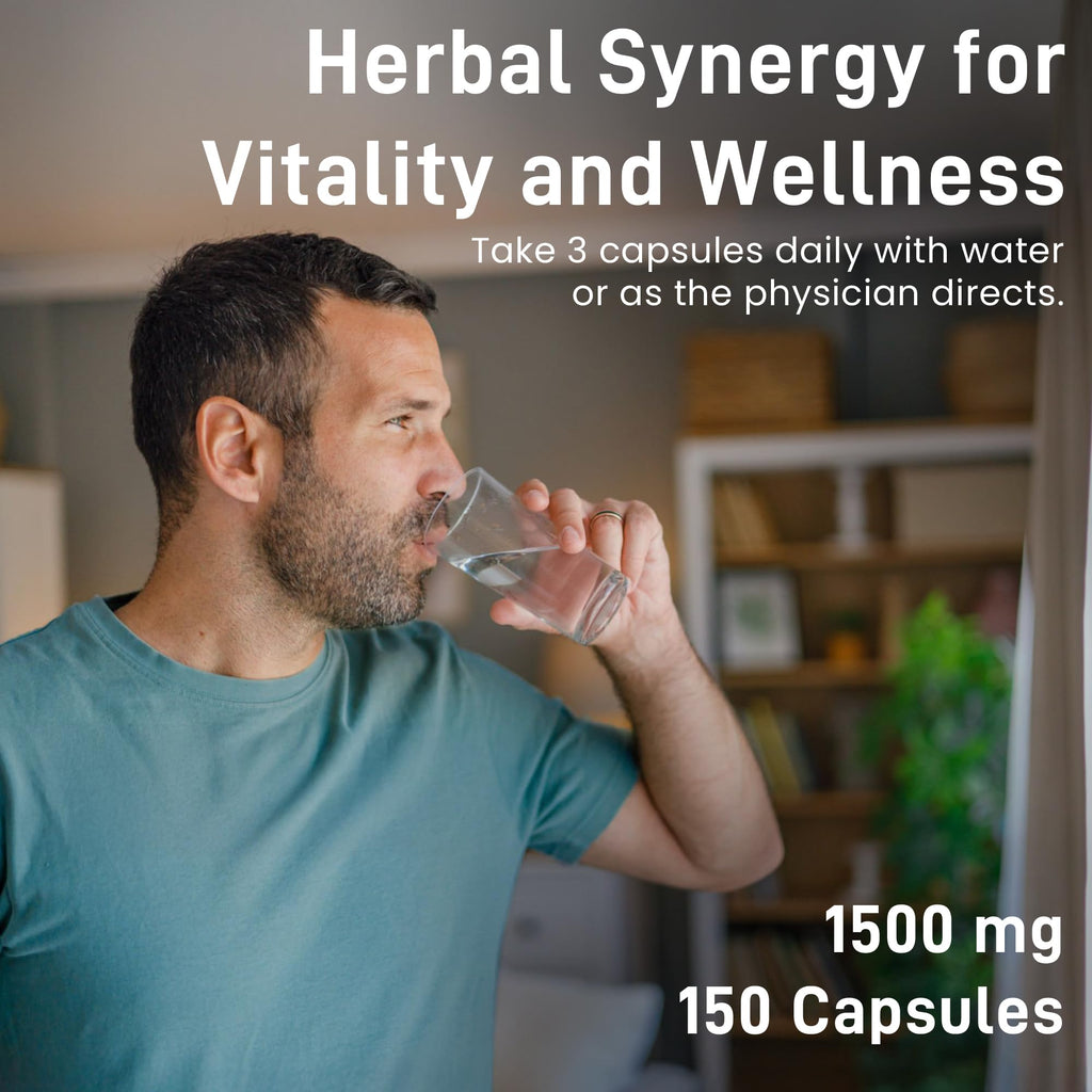Mental wellness with organic capsules