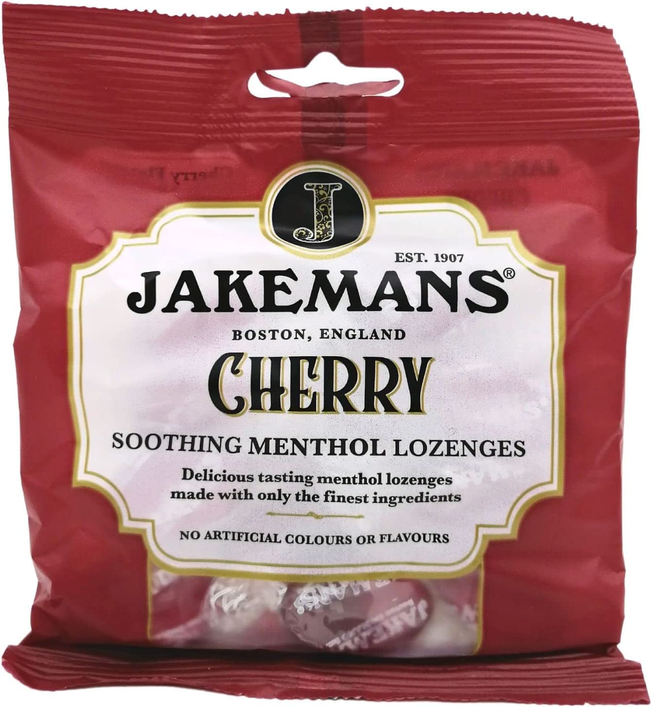 Menthol cough drops for easy breathing
