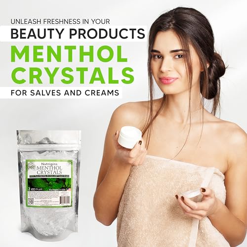 menthol crystals for enhanced absorption