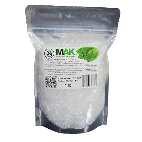 menthol crystals for vitamin blends