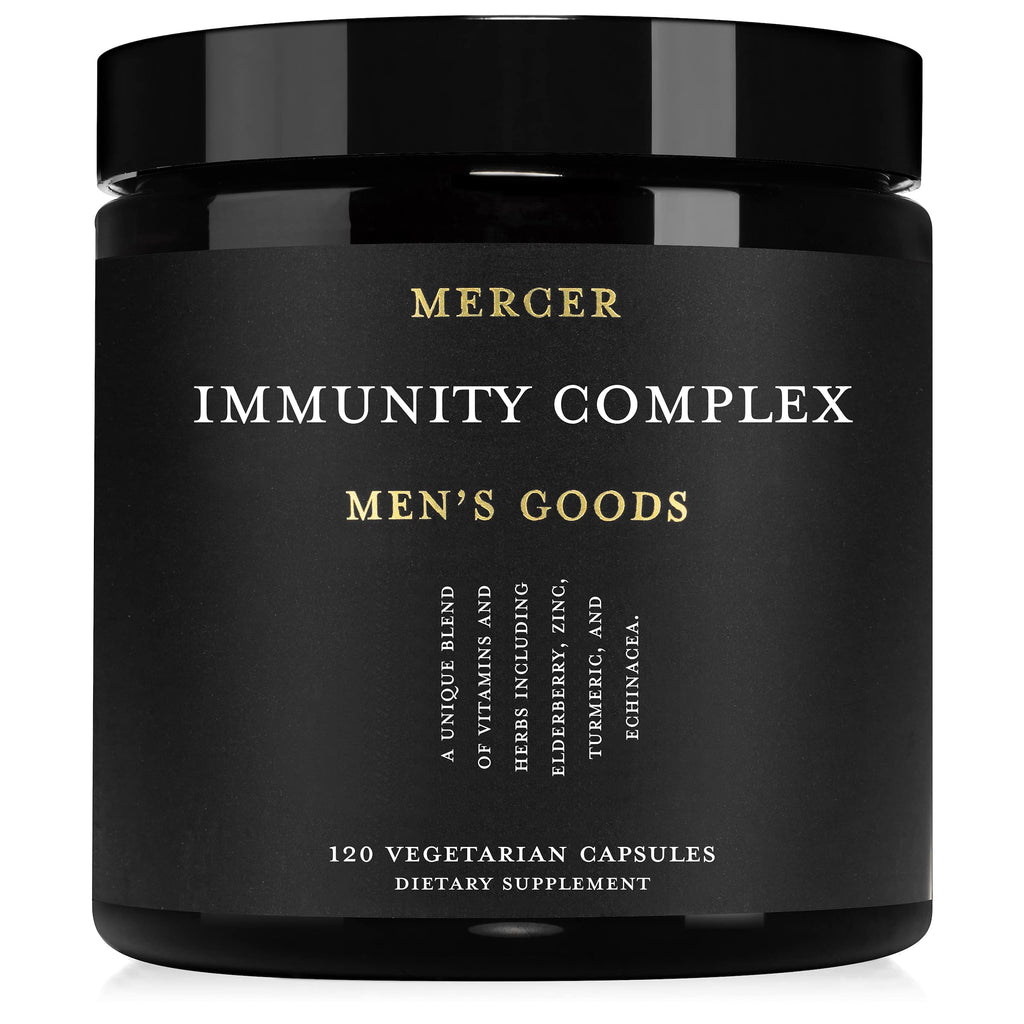 Mercer immunity vitamins elderberry capsules