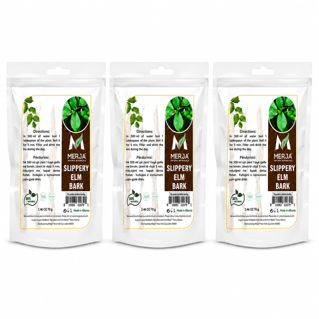 Merja Herbs Slippery Elm Bark Tea benefits