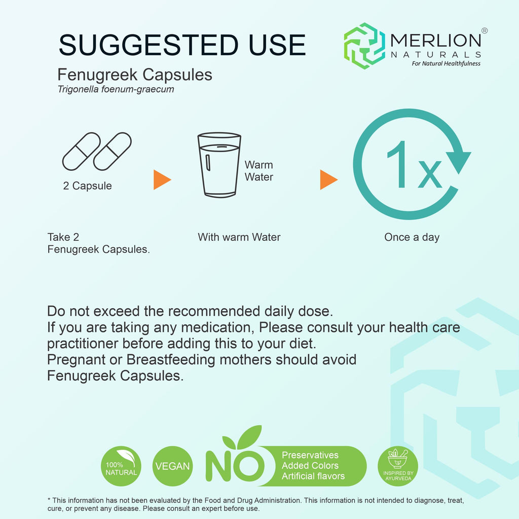 MERLION NATURALS fenugreek for women