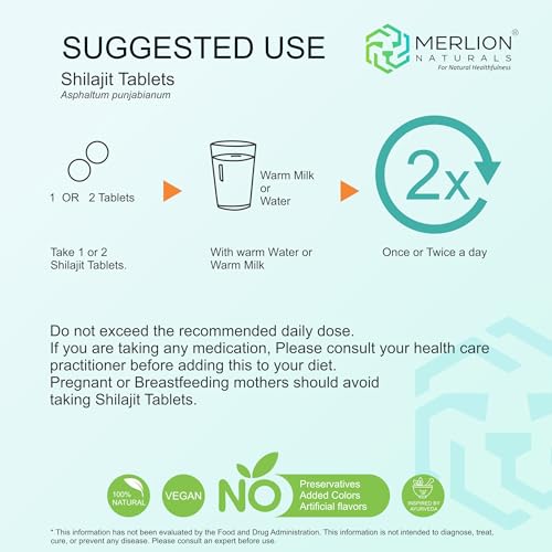 MERLION NATURALS Shilajit for wellness