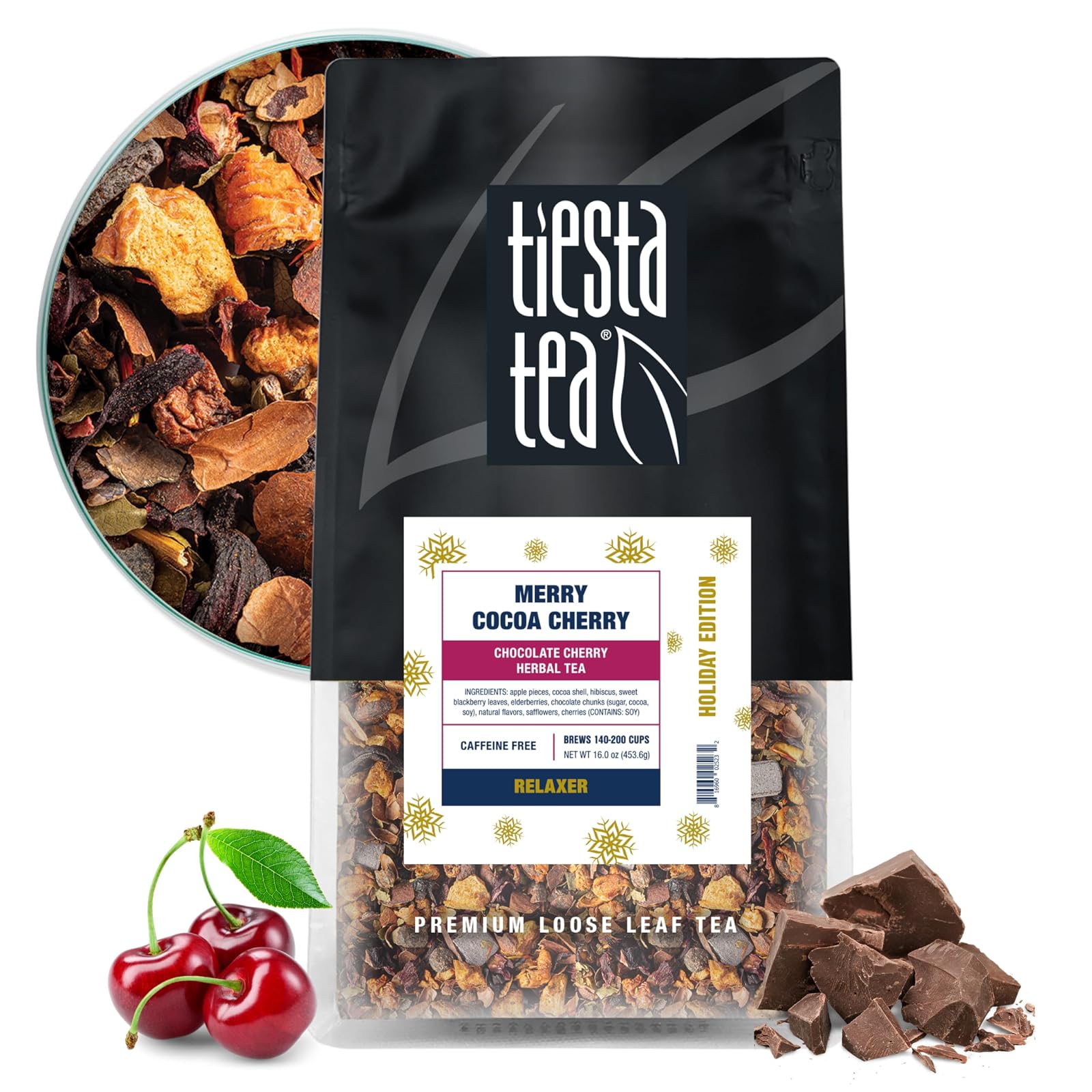 Merry Cocoa Cherry herbal tea blend